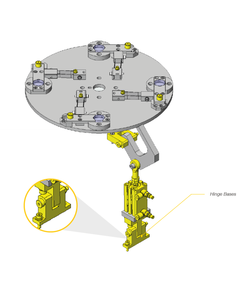 Hinge Bases Plates & Bolts - MISUMI México